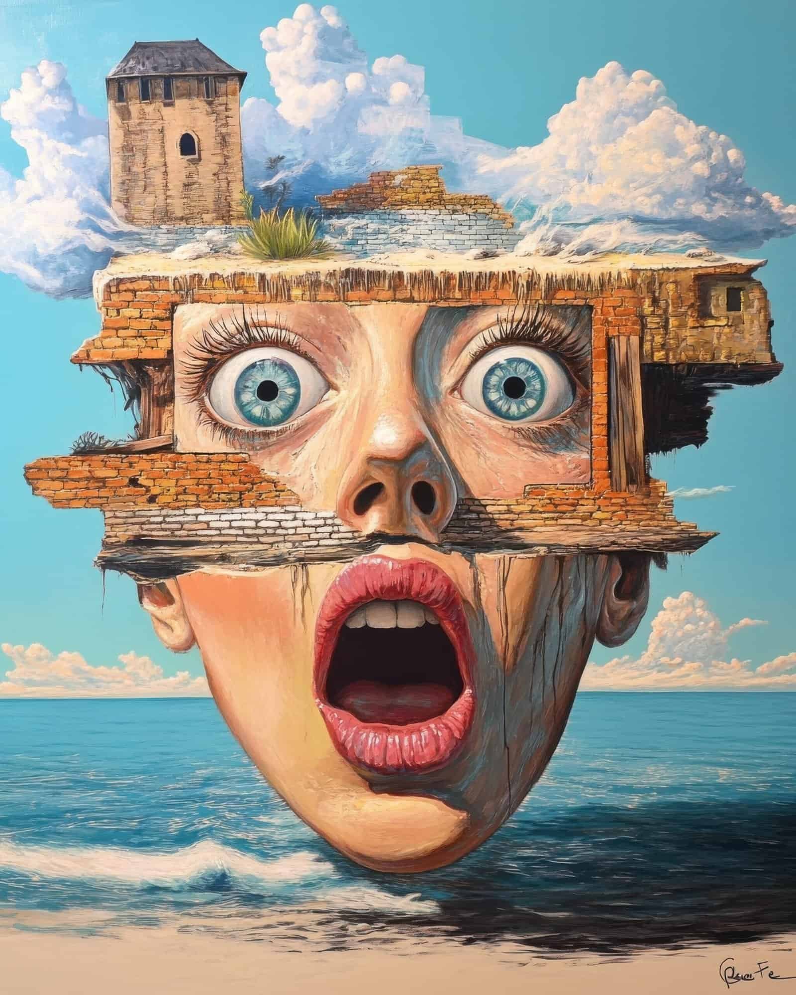 Free Surrealist Mixed Media Images For Junk Journaling And Craft