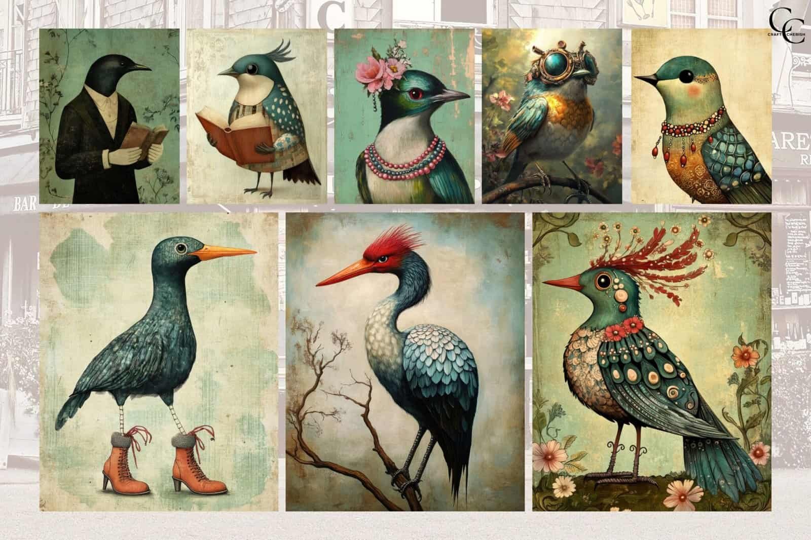 Free Surreal Bird Images Collection to Spark Your Creativity - Craft ...
