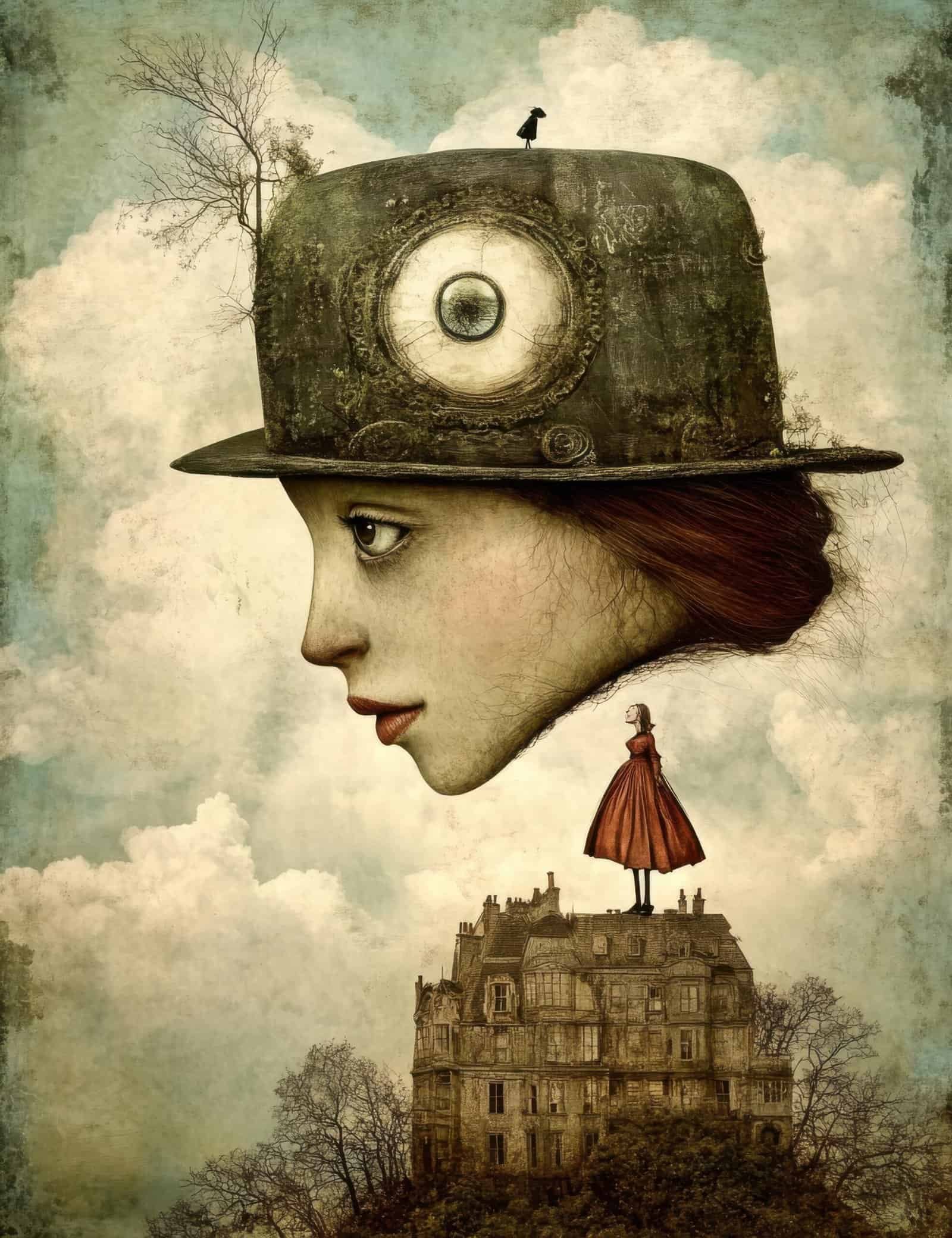 Free Surreal Strange Figure Images for Junk Journaling - Craft and Cherish