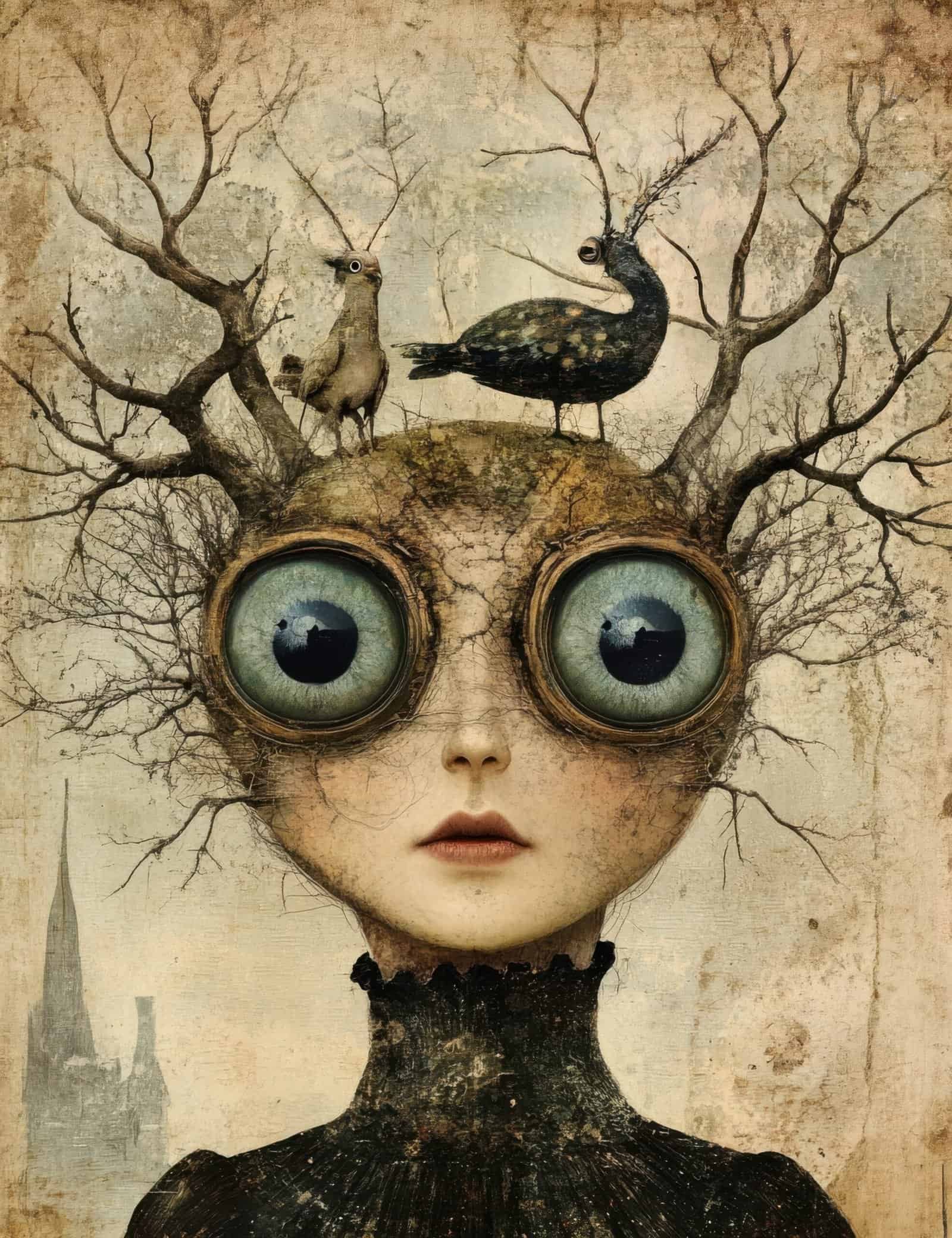 Free Surreal Strange Figure Images for Junk Journaling - Craft and Cherish