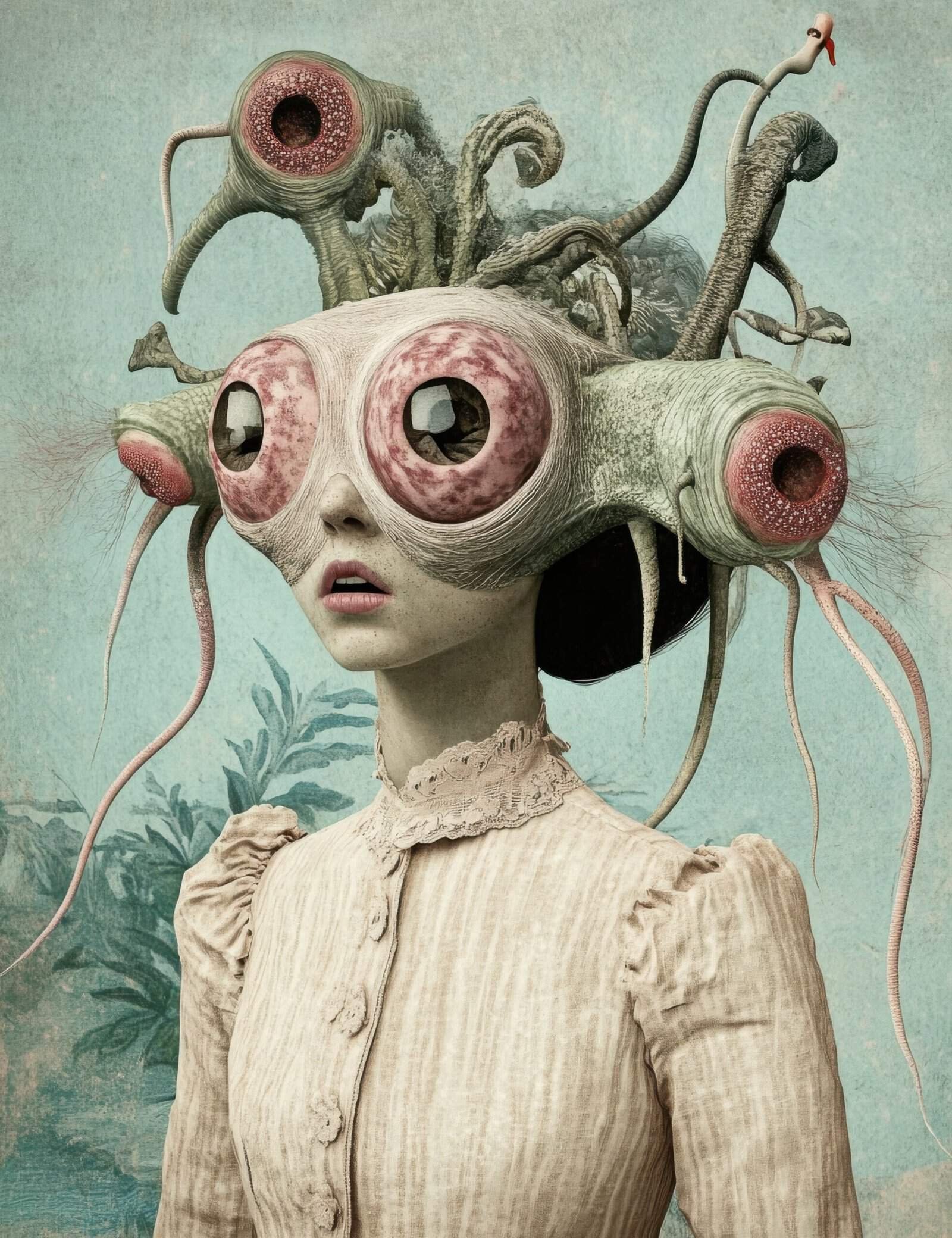 Free Surreal Strange Figure Images for Junk Journaling - Craft and Cherish