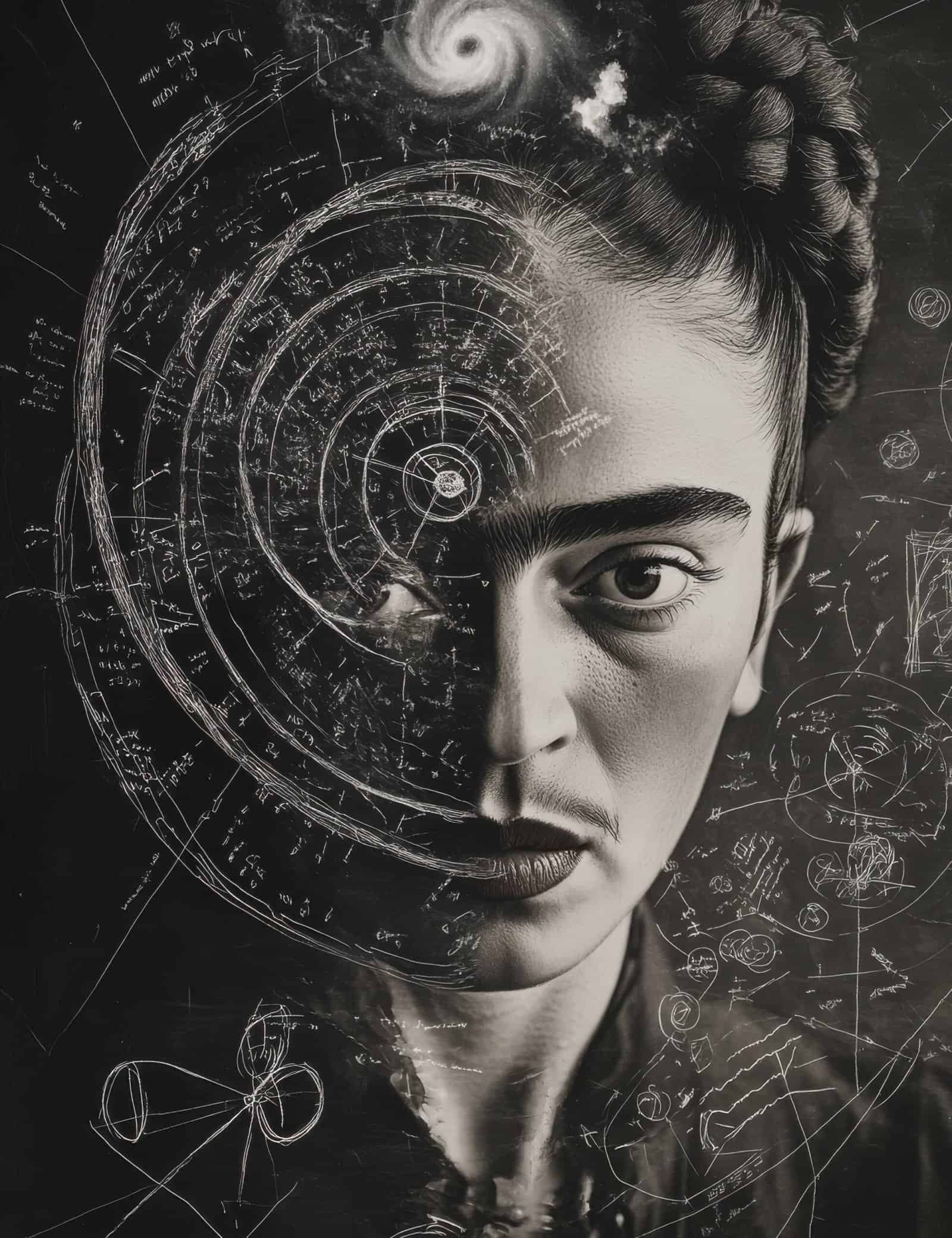 Free Surreal Frida Kahlo Portrait Images - Craft and Cherish