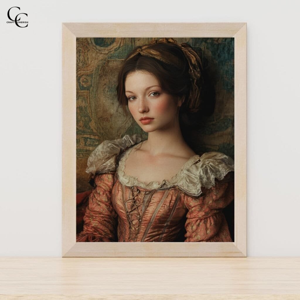 10 Free Renaissance Lady Portrait Images – Printable Sheets for Junk ...