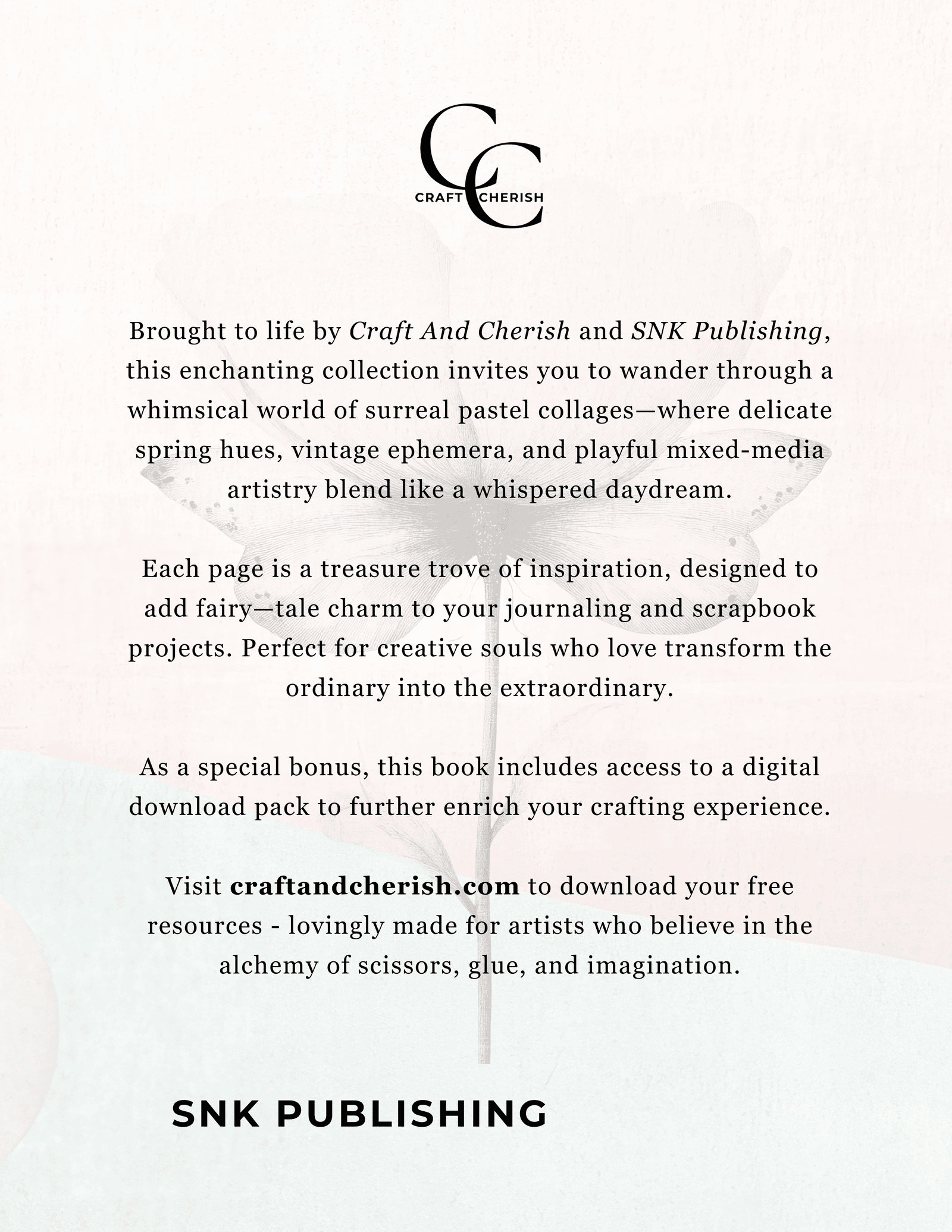 Spring Pastel Whispers Book - Craft and Cherish