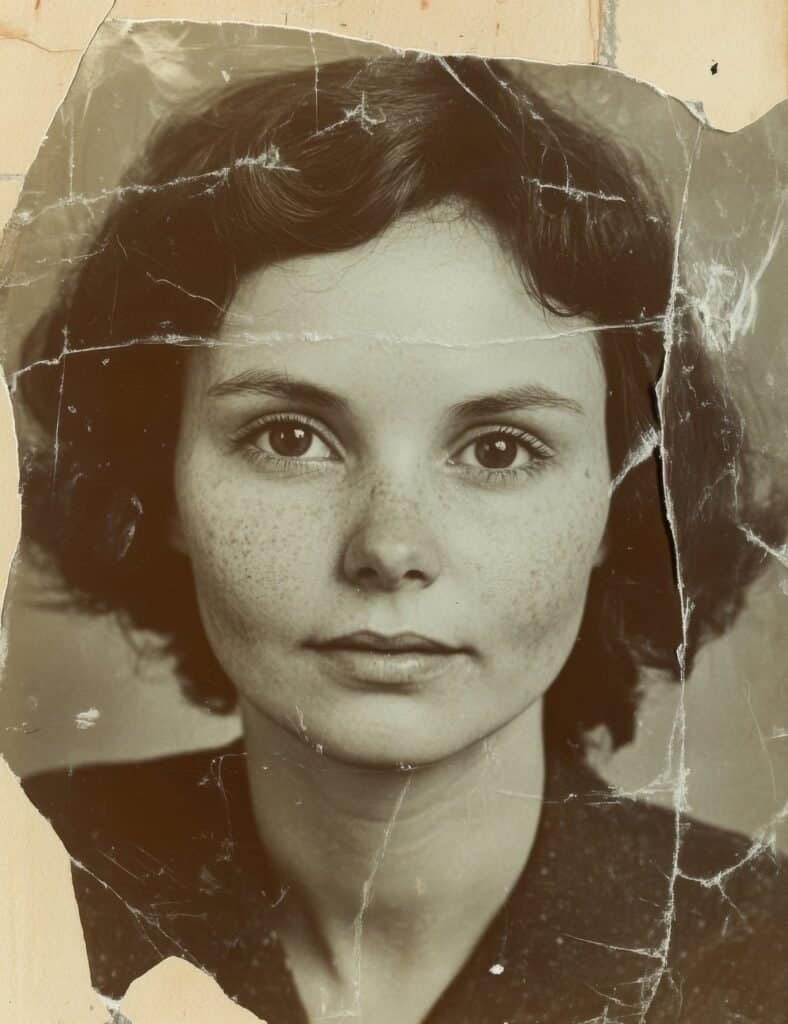 Free Vintage Black and White Portrait Photographs - Craft and Cherish