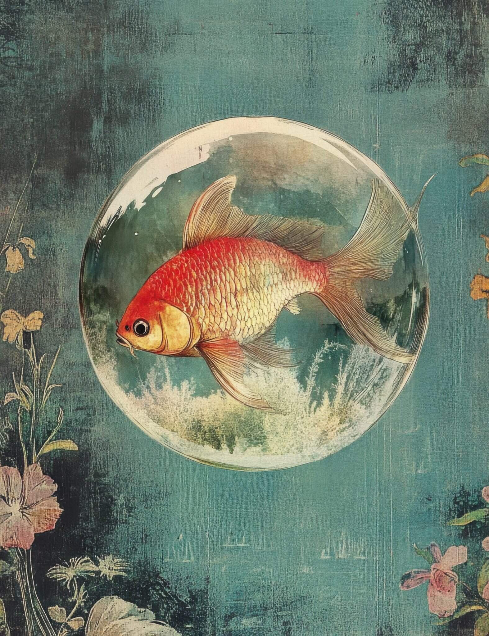 10 Free Images for Fish Dreams Book – Surreal Fish Images - Craft and ...