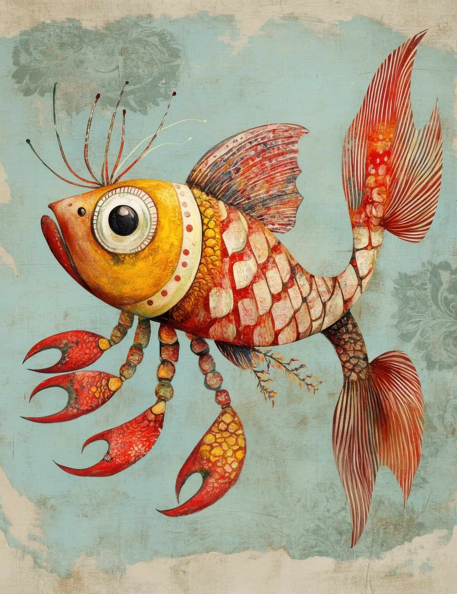 10 Free Images for Fish Dreams Book – Surreal Fish Images - Craft and ...