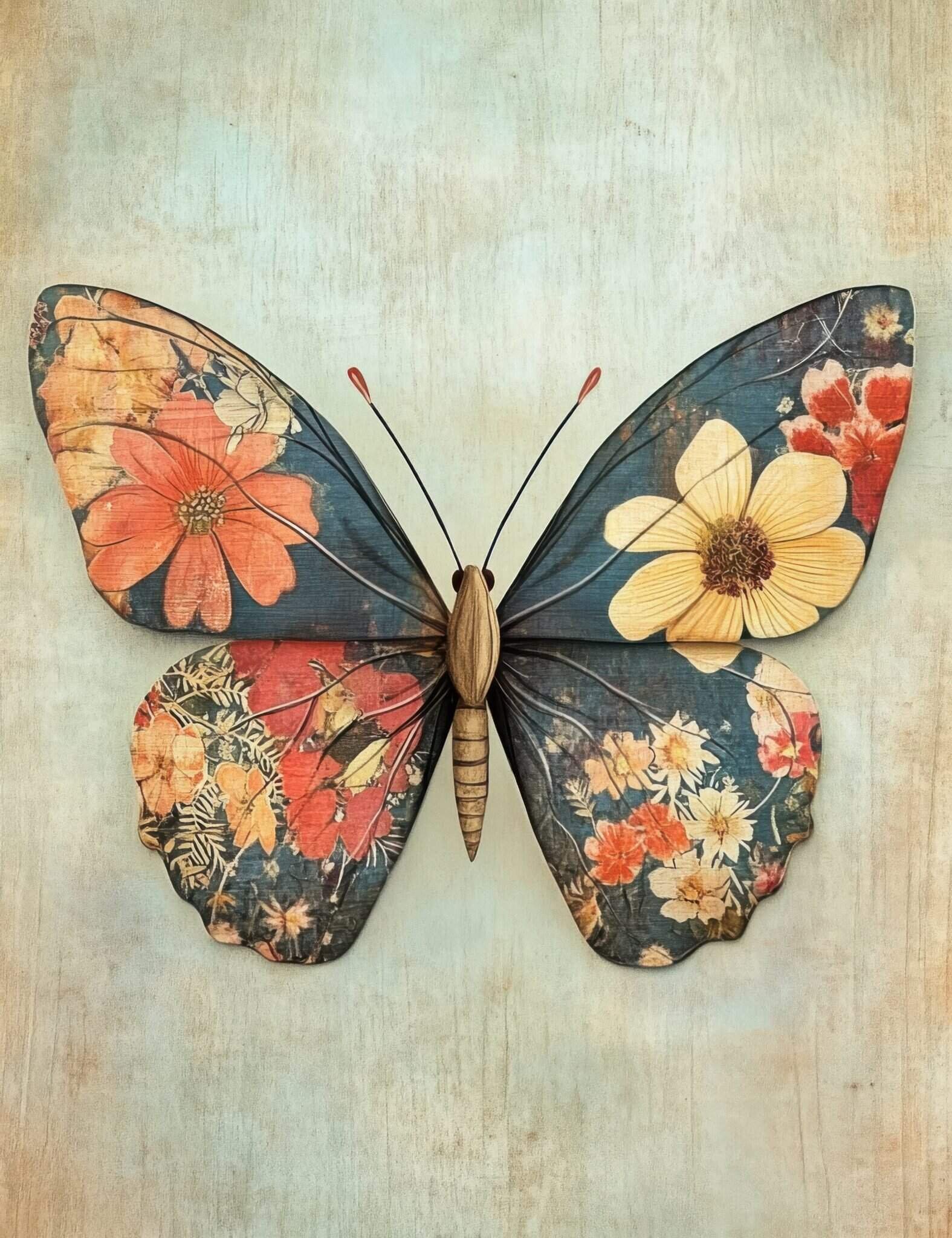 10 Free Mixed-Media Butterfly Images for Butter-Euphoria Book - Craft ...