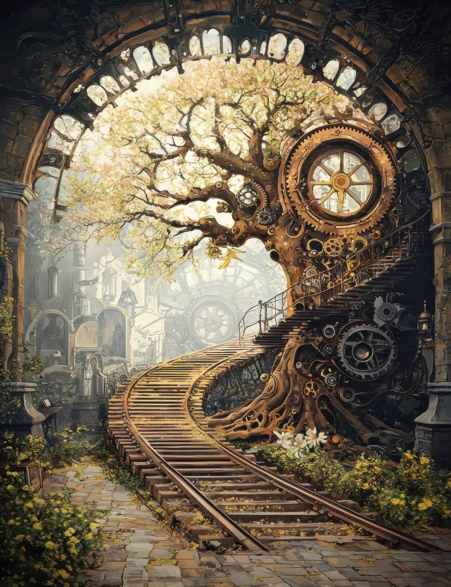 10 Free Steampunk Images for Whimsical Spring Steampunk Book - Craft ...