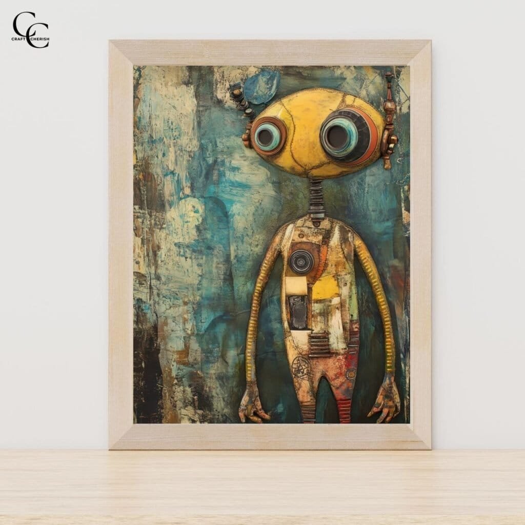 24 Whimsical Steampunk Alien, Papercraft, CU, Junk Journal, Scrapbook ...