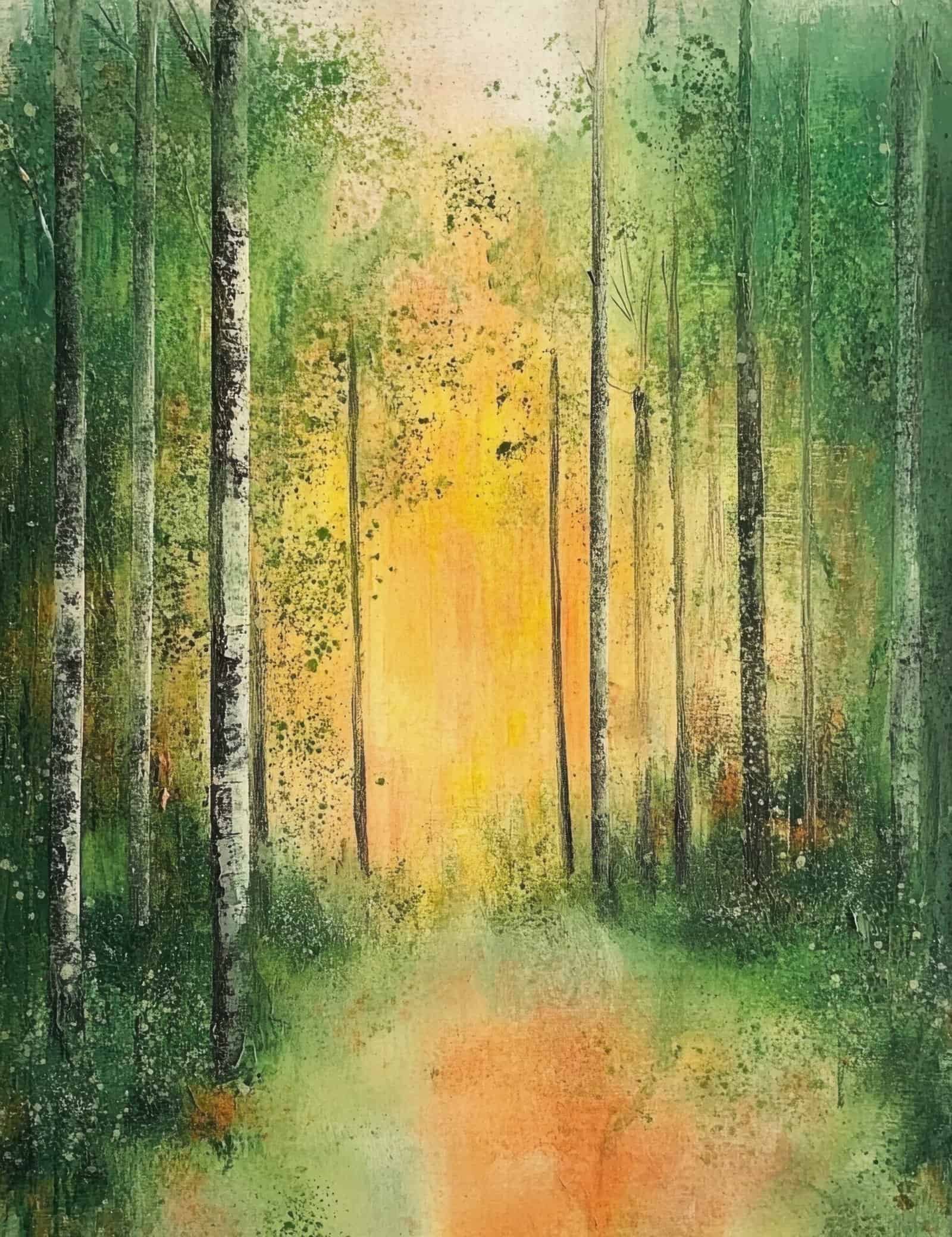 28 Free Mixed-Media Forest Images for Craft Projects - Craft and Cherish